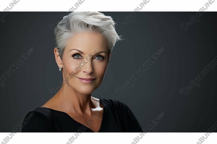 grace professional headshot gray background
