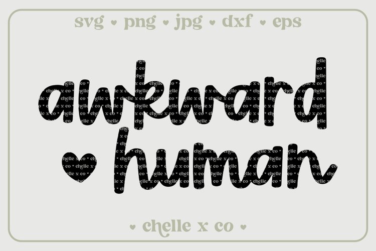 Awkward Human SVG PNG
