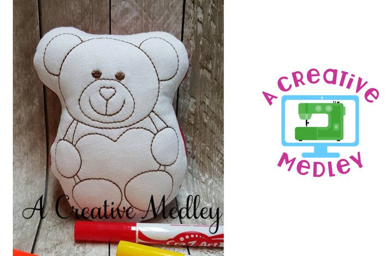 Doodle Its Valentine Teddy