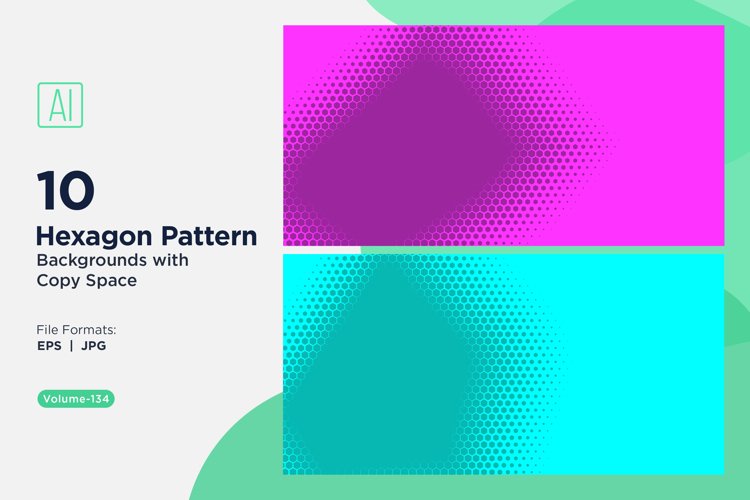 Dynamic Hexagon Pattern Background for Creative (4611207)