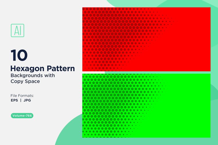 Dynamic Hexagon Pattern Background for Creative (4634202)