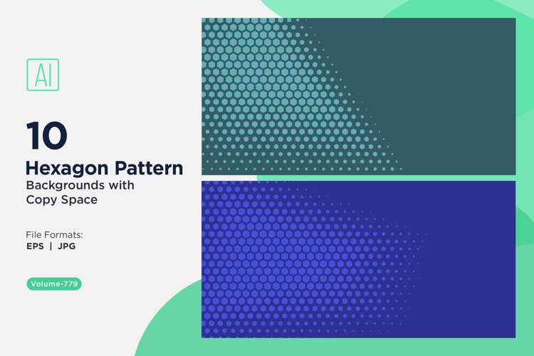 Dynamic Hexagon Pattern Background for Creative (4634219)