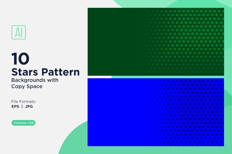 Vibrant Starry Pattern Background in Multi Colors (4393361)