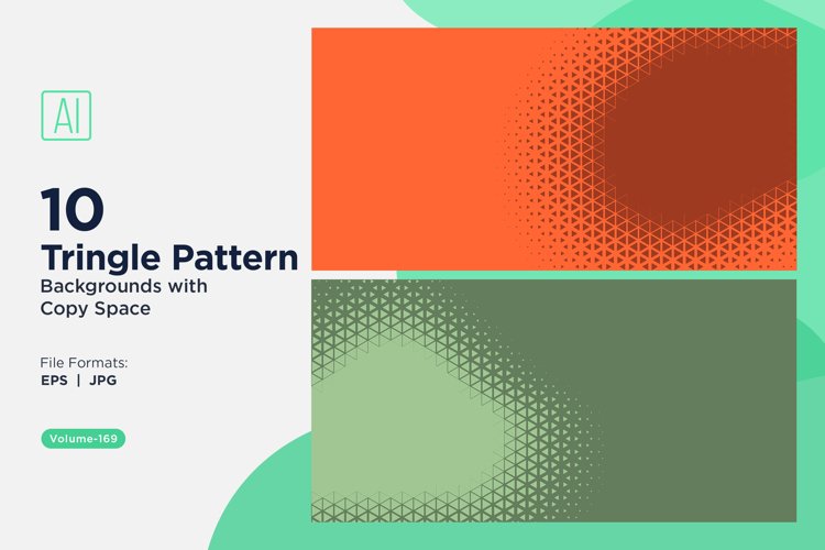 Dynamic Triangles Pattern Background for Creative (4524610)