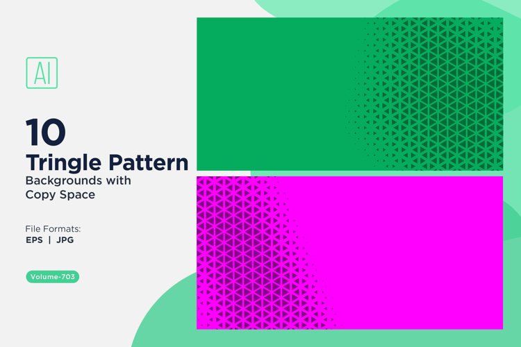Dynamic Triangles Pattern Background for Creative (4526315)