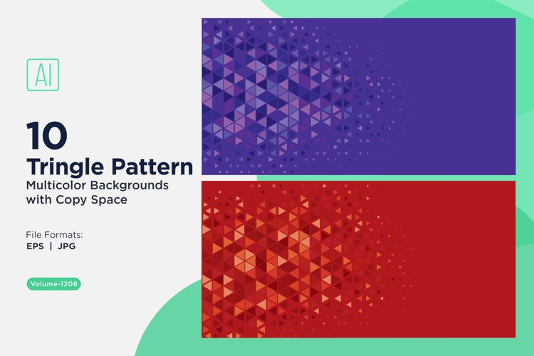 Colorful Triangles of Versatile Pattern Background (4533592)