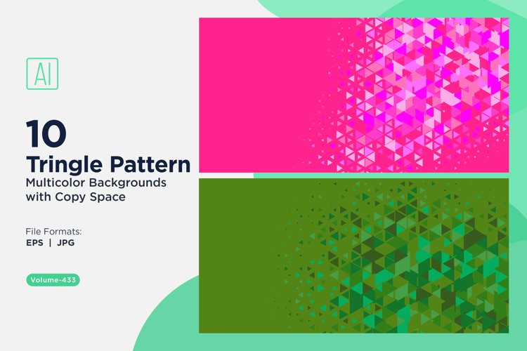 Colorful Triangles of Versatile Pattern Background (4525144)