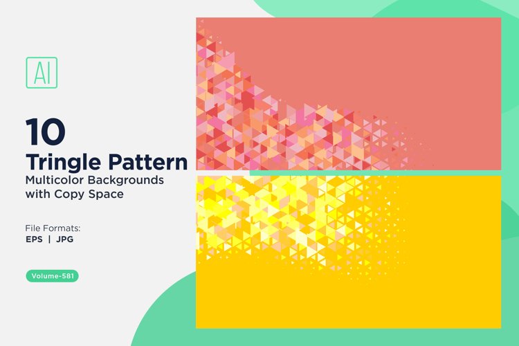Colorful Triangles of Versatile Pattern Background (4525516)