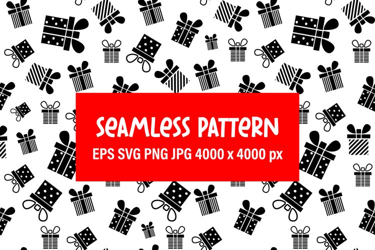 Gift box seamless pattern| boxes digital paper