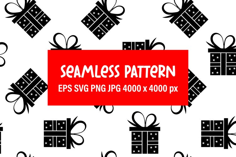 Gifts seamless pattern | Gift boxes digital paper