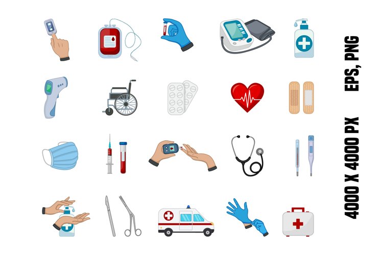 Set of Medical Items (3187181)
