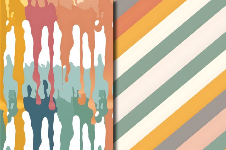 Bee Happy Digital Papers Bundle