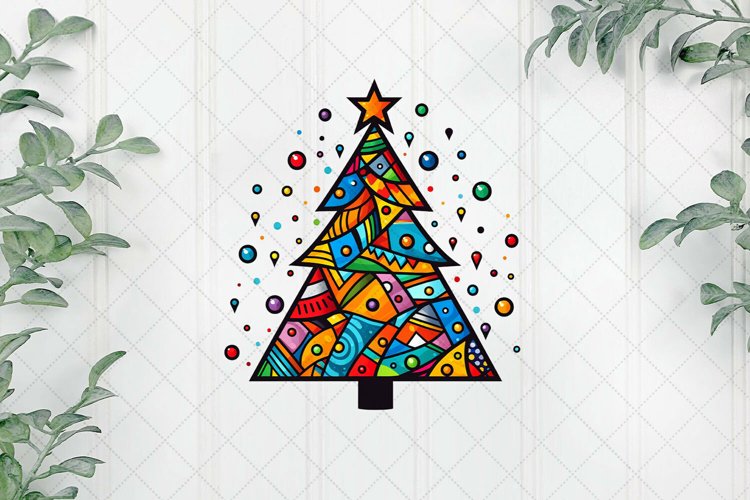 Art Solid Color Christmas Sublimation (2977476)