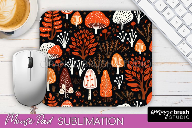 Fall Mouse Pad Designs - Autumn Forest Mousepad (4405243)