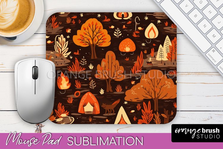 Fall Mouse Pad Designs - Autumn Forest Mousepad (4405258)