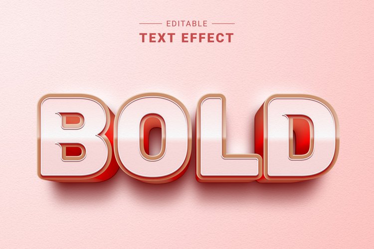Editable Text Effect for Illustrator. Vector (2039485)