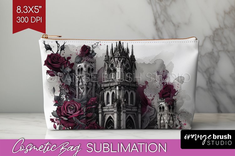 Dark Gothic Cosmetic Bag - Victorian Gothic Makeup (4894068)
