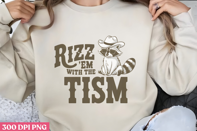 Rizz Me With The Tism PNG, Funny Animal (5300777)
