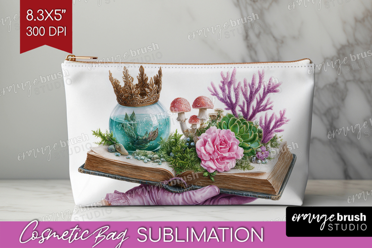 Magical Forest Cosmetic Bag - Fantasy Makeup Bag (5764801)