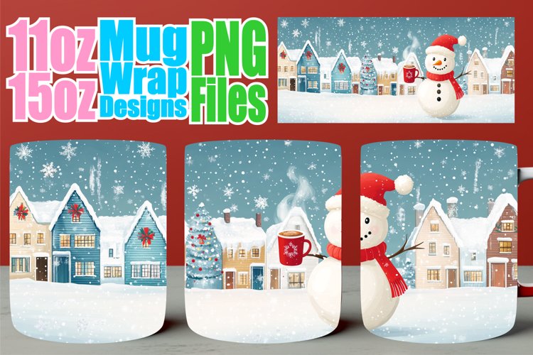Tender moments sublimation print wrap, Winter