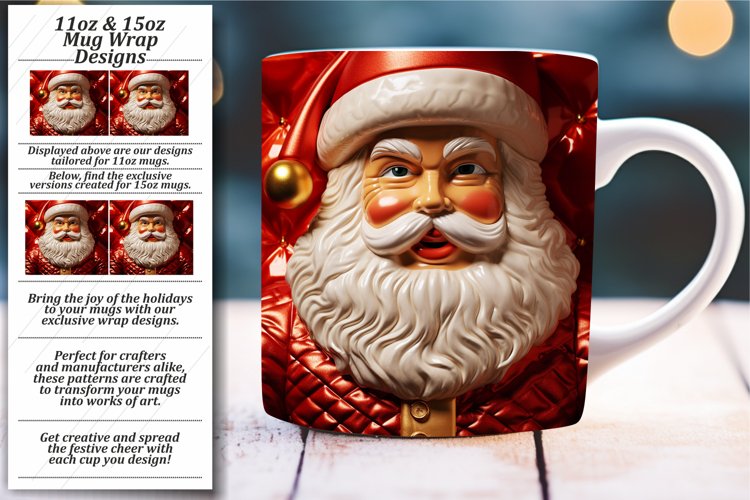 Whimsical Holiday Cheer: 3D Inflated Puff Wraps