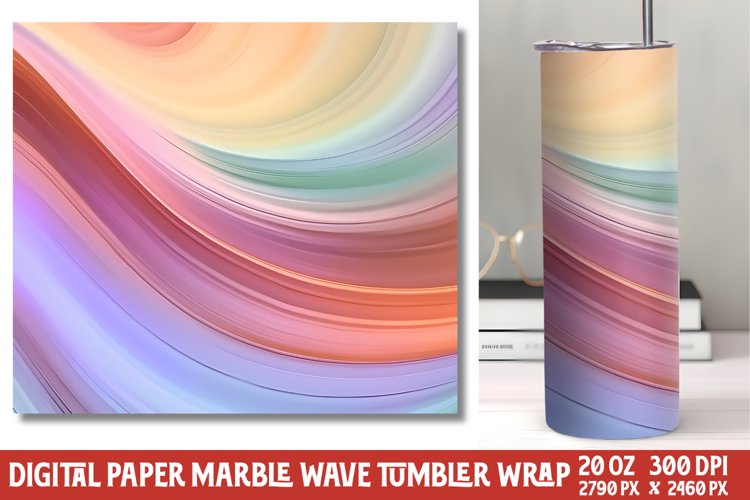 Marvel Wave Tumbler Wrap Sublimation