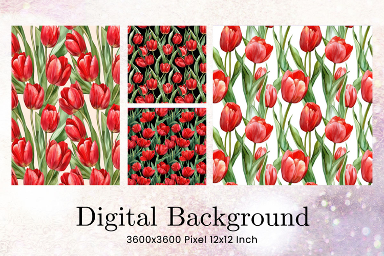 Flower Pattern Background Wallpaper Digital (5286121)