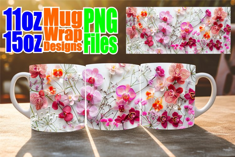 Blossom Bash Mug Design - Sublimate Whimsy (3694776)