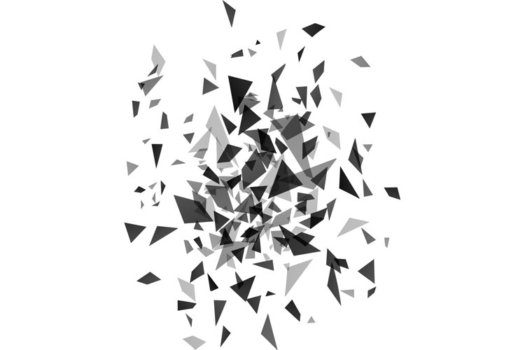 Abstract shatter burst broken shattered debris (3607736)