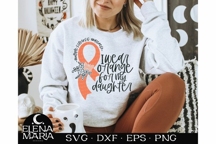 Multiple Sclerosis Awareness Daughter Svg File