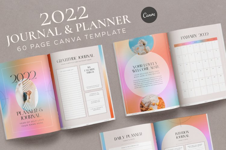 Canva Journal Templates | Design Bundles