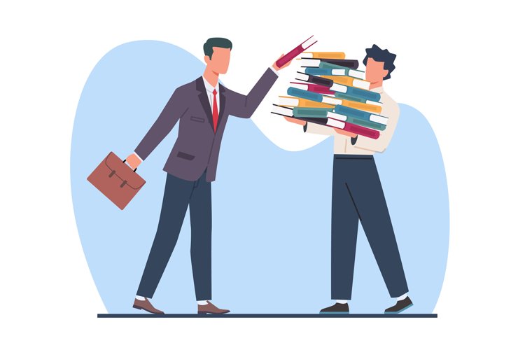 Overworked employee, boss puts lot of responsibilities on of