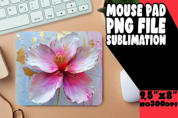 Blooming Beauty: Sublimated Mouse Pad Designs (3905315)