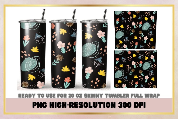 20 Oz Skinny Tumbler Wrap