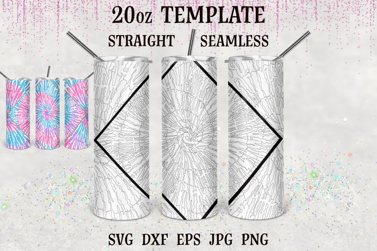 Tiedye Tumbler Burst Svg Burst Template Svg Tumbler Svg