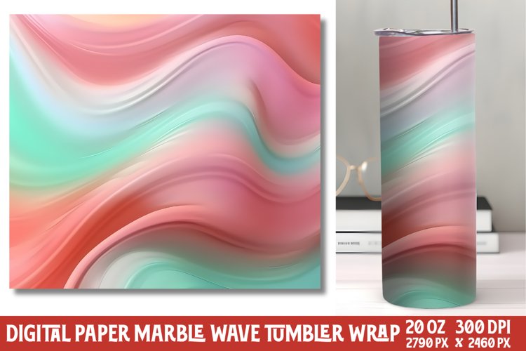 Marvel Wave Tumbler Wrap Sublimation