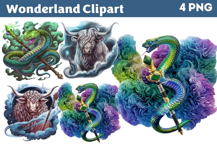 Wonderland Clipart PNG (4743399)