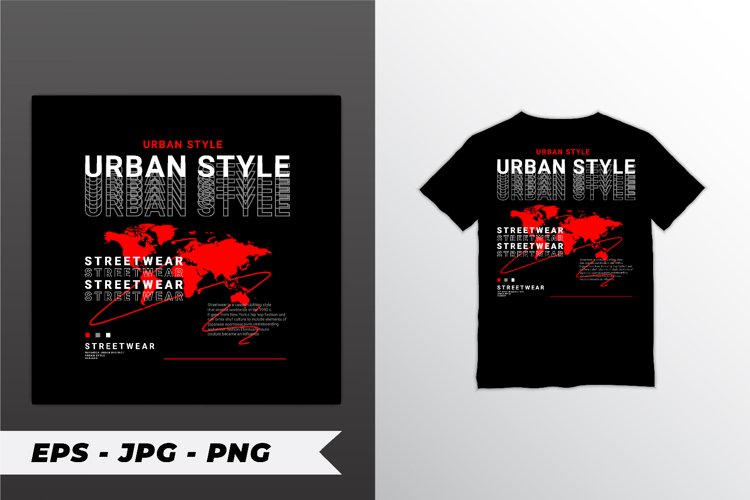 Streetwear t-shirt design, suitable for screen (2112200)