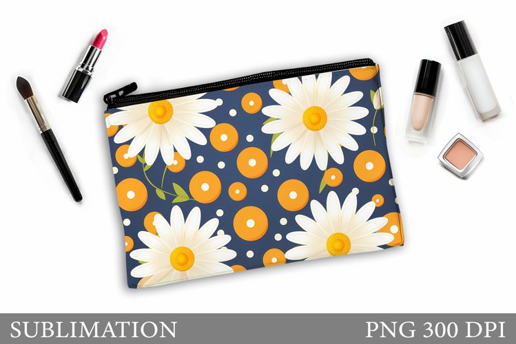 Daisy Flowers Makeup Bag. Flowers Makeup Bag (4152615)