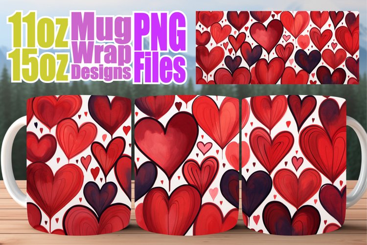 Valentines Day Cup Sleeve Bliss