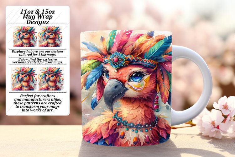 Joyful Animal Sublimation: 11oz/15oz Mug (3764476)
