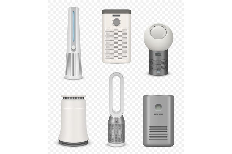 Humidifiers. Climate contol systems for living interior dif