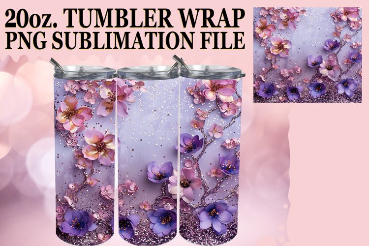 Shiny Leopard Print Tumbler Design: Sublimation - (3560902)