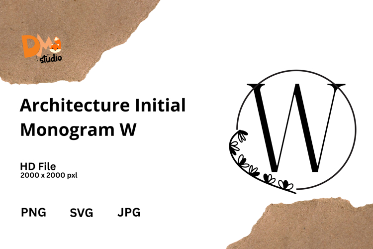 Architecture Initial Monogram (6067490)