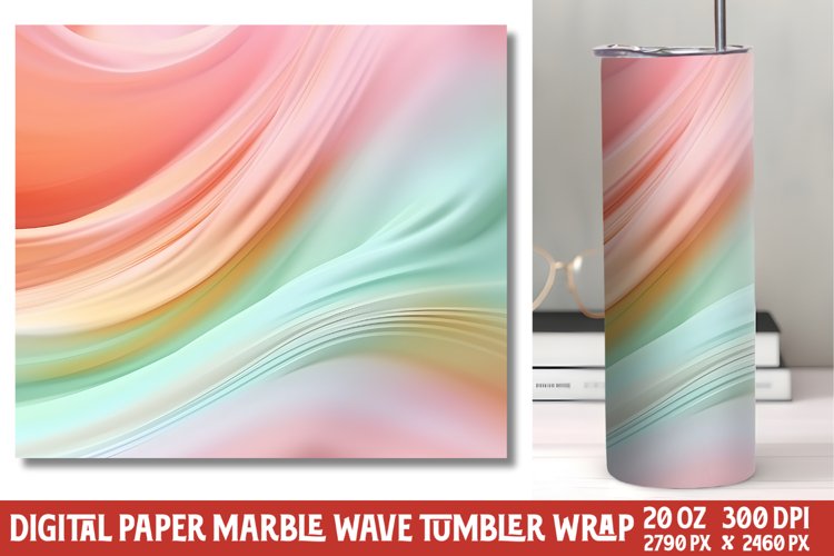 Marvel Wave Tumbler Wrap Sublimation