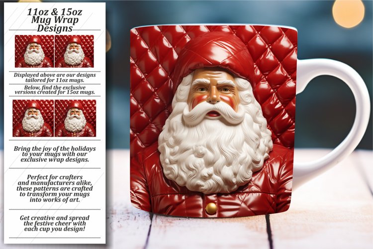 Sublimation Magic: 3D Inflated Puff Mug Artistry