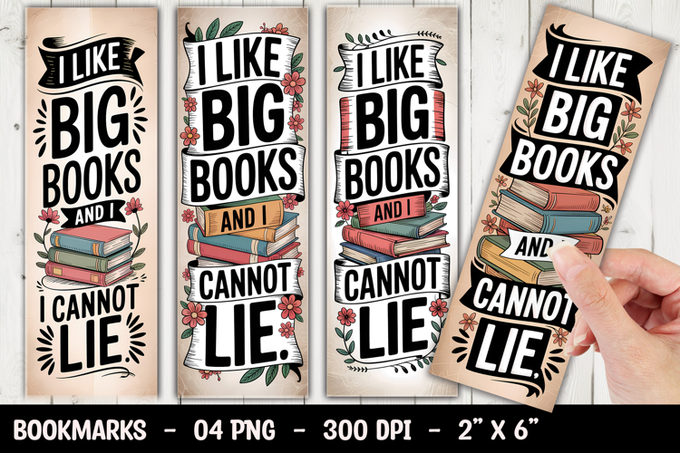 Big Books Bookmark Sublimation