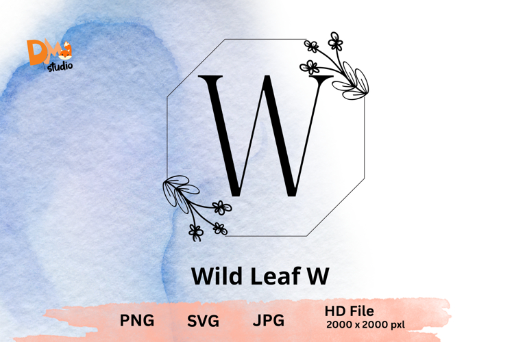 Wild Leaf Monogram (5852681)