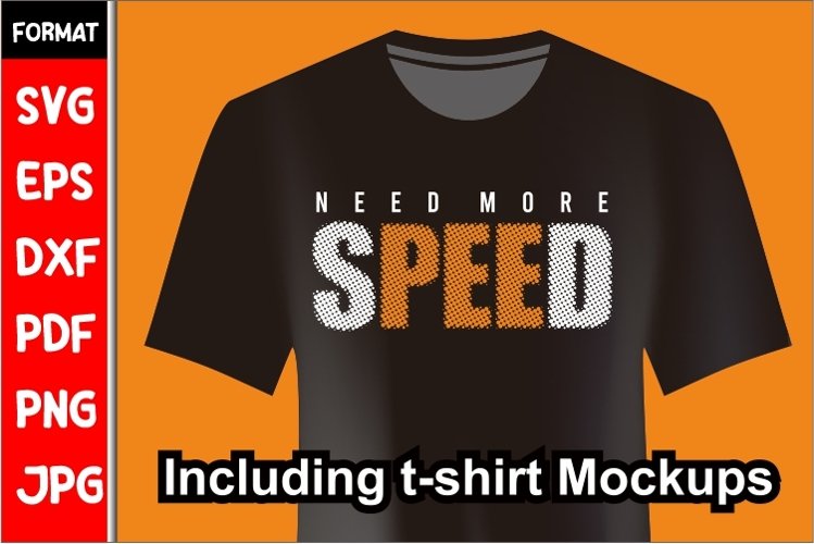 Need more speed Vector Design