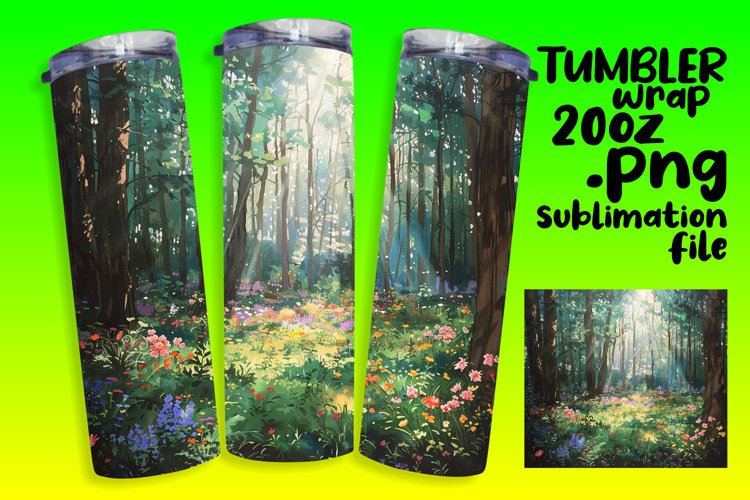 Volcanic Majesty 3D Tumbler Art - Sublime Nature